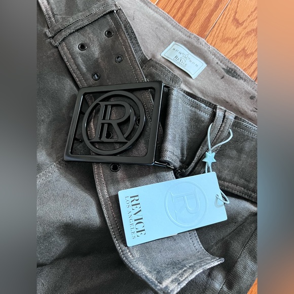 REVICE | Pants & Jumpsuits | Revice Denim Cassie Cargo Pants In Black ...